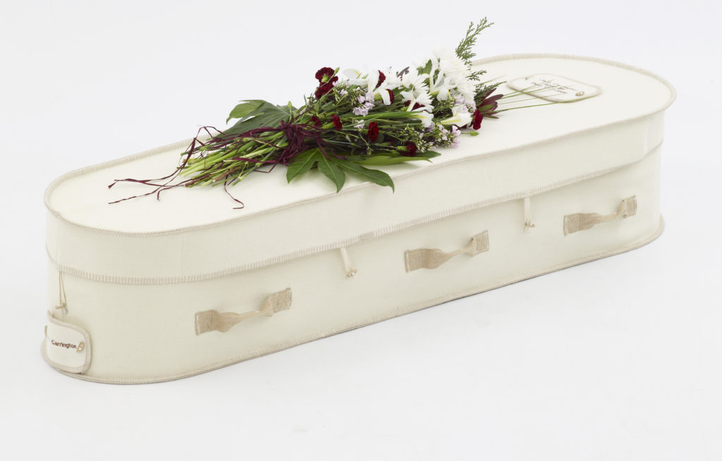 Oval Wool Coffin | Eco Coffins | Buy Funeral Plans In Dorset